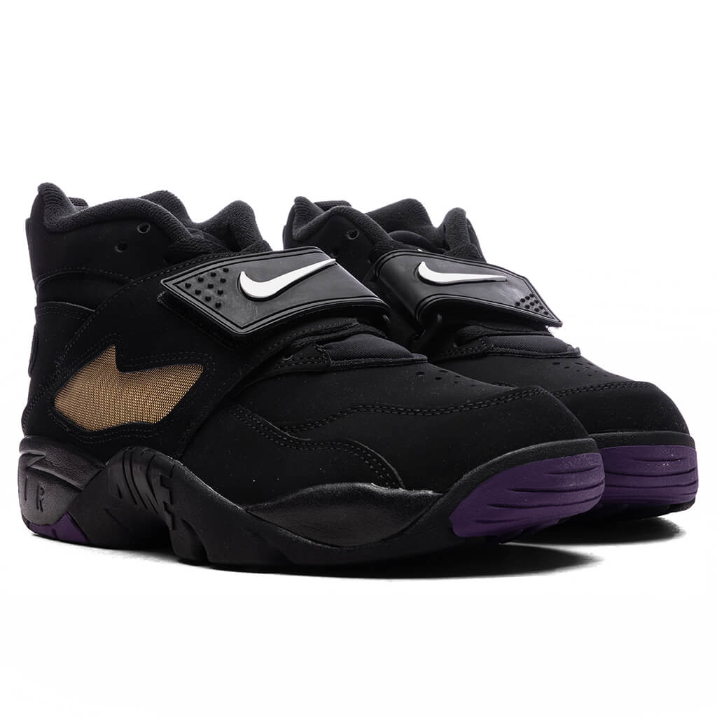 Air Diamond Turf 'Ravens' - Black/White/Club Purple/Metallic Gold – Feature