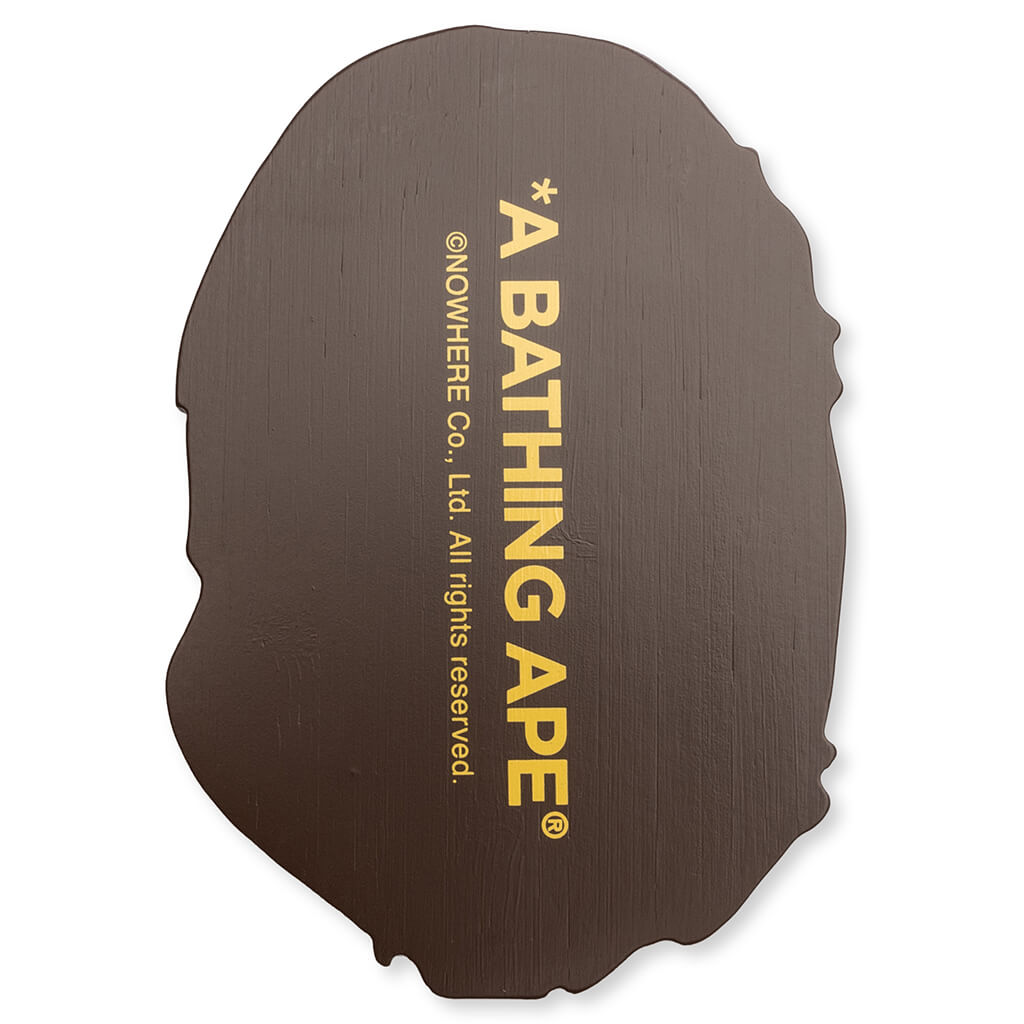 Ape Head Coaster - Brown – Feature