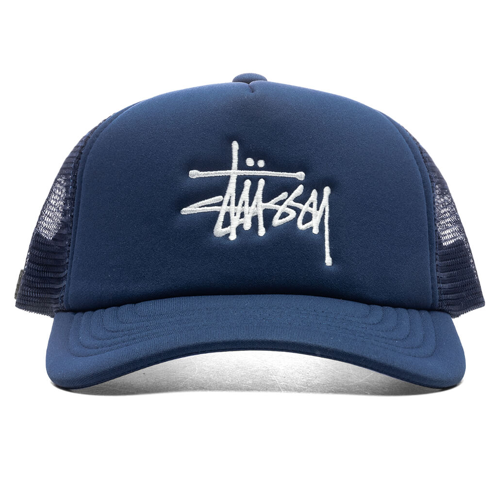Big Basic Trucker Cap - Dark Blue – Feature