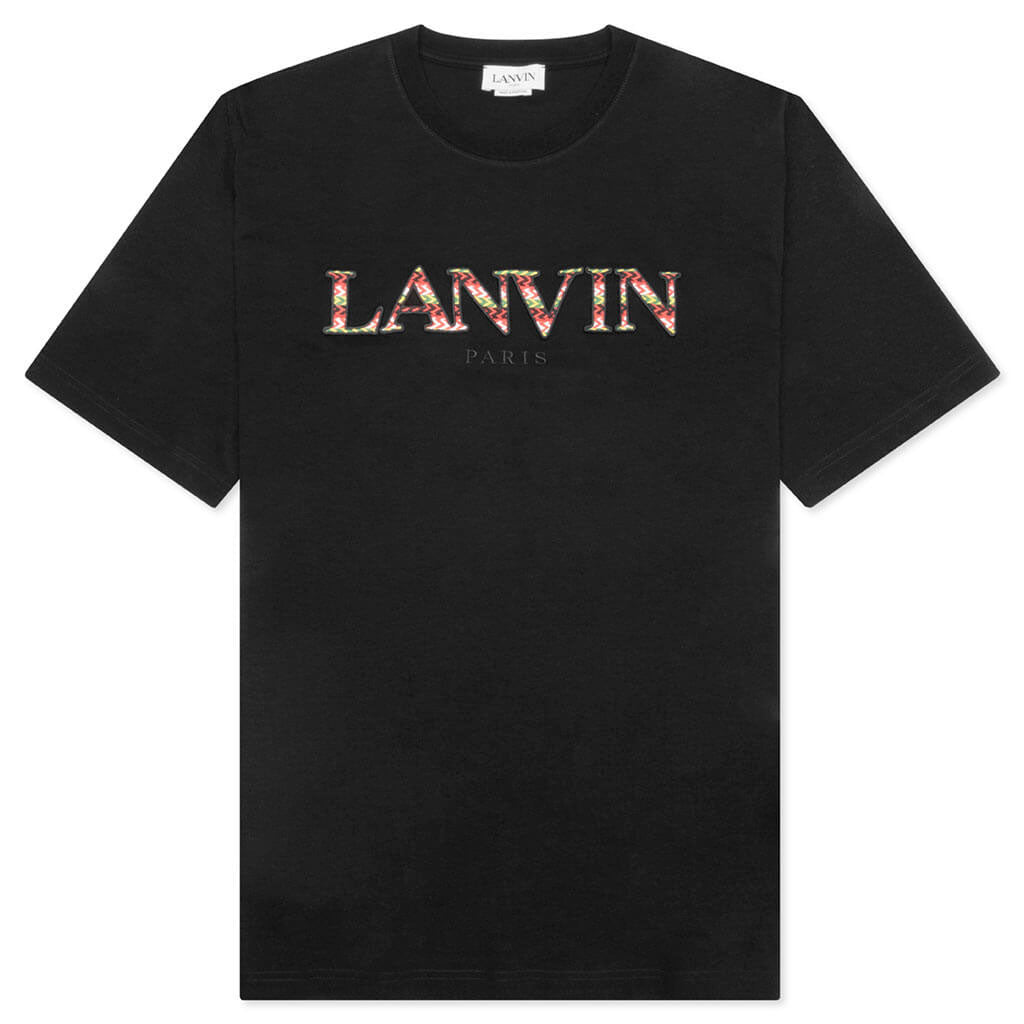 Classic Lanvin Curb Tee - Black – Feature