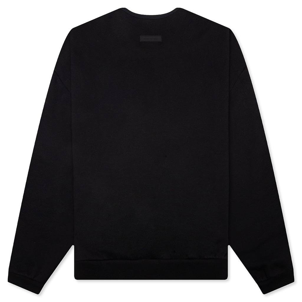 Crewneck Sweater - Jet Black – Feature