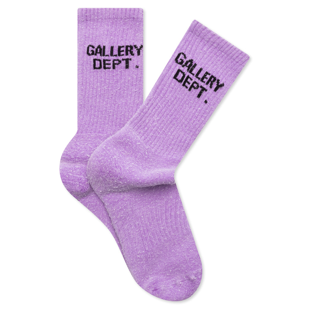 Clean Socks - Fluorescent Purple | Gallery Dept – Feature