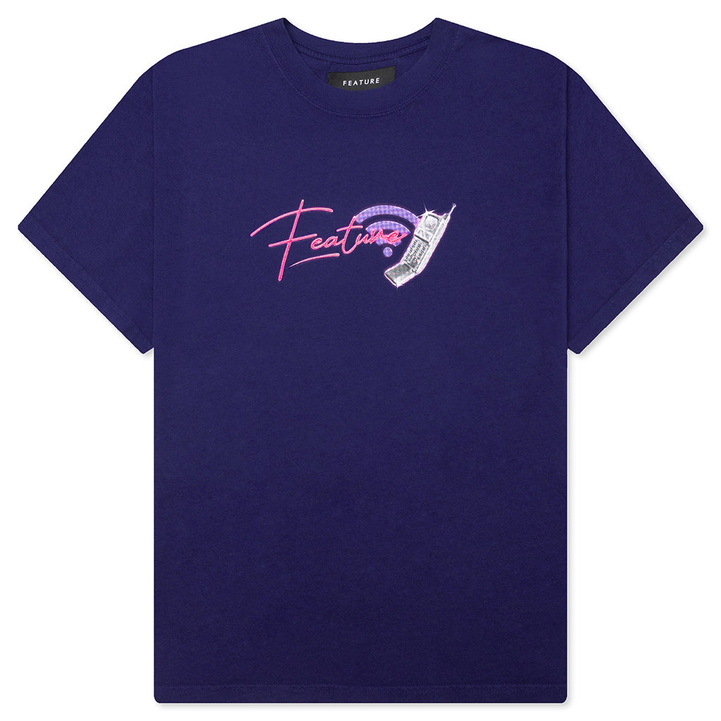 Hotline Tee - Dazzling Blue – Feature