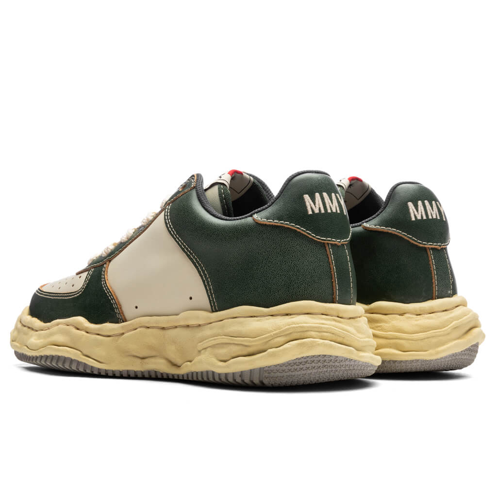 Wayne Low Vintage Leather - Green/White | Maison MIHARA YASUHIRO – Feature