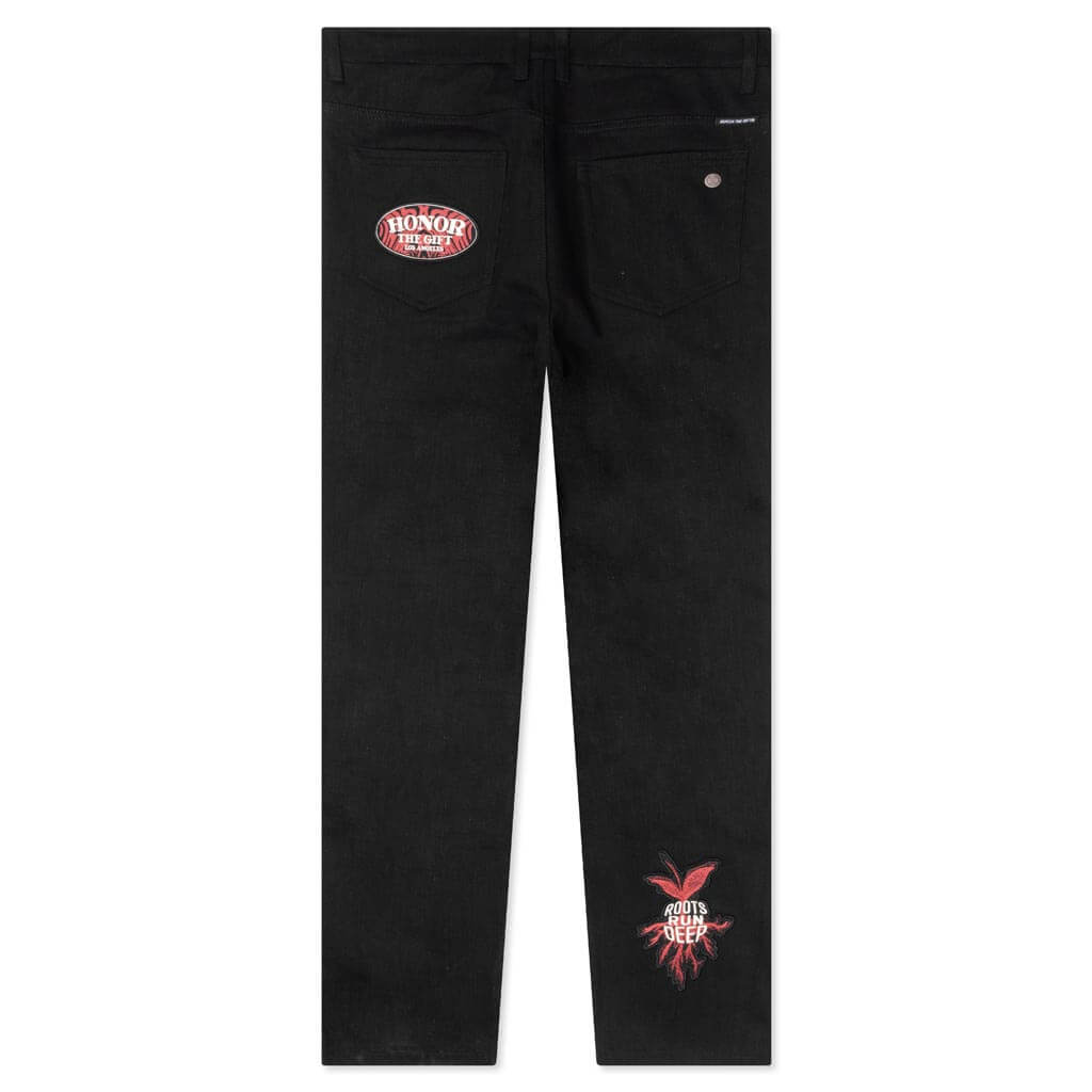 Patch Carpenter Pant - Black – Feature