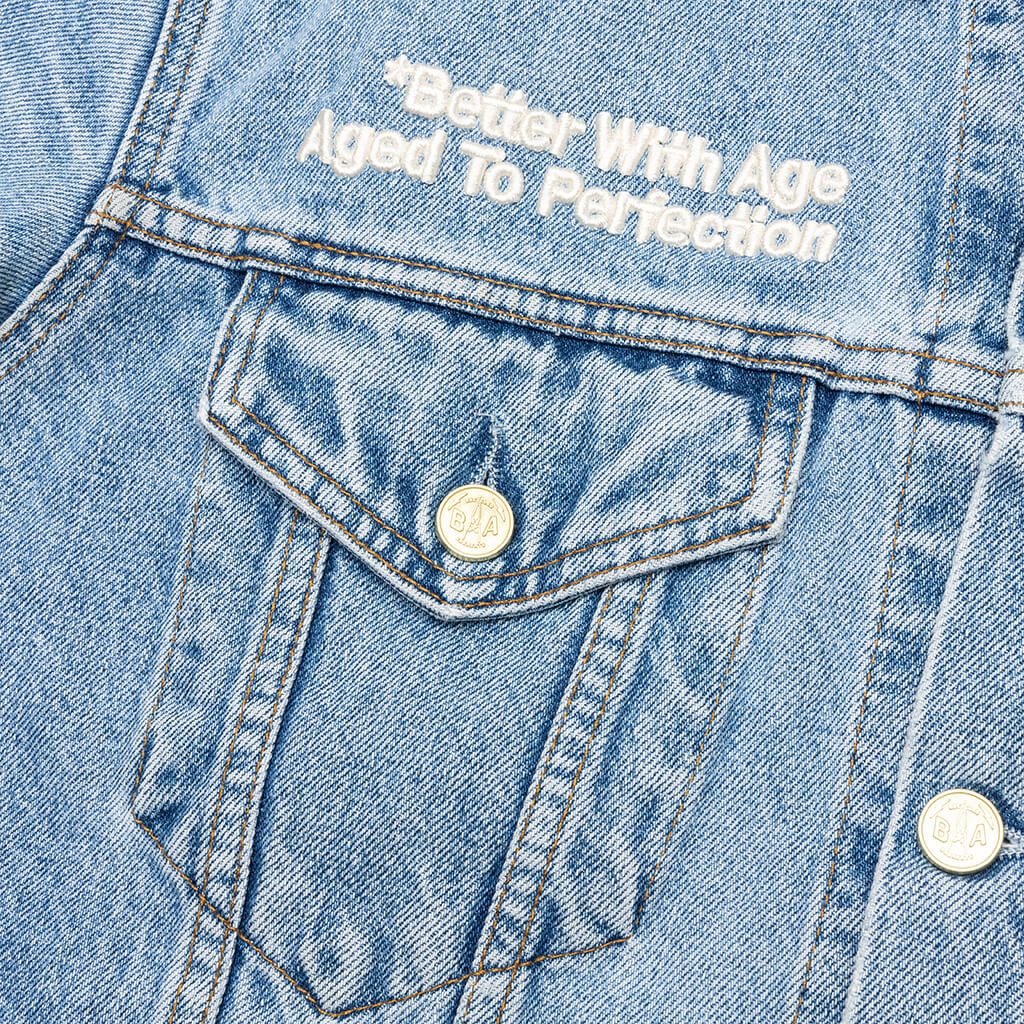 Portrait Denim Jacket - Multi – Feature