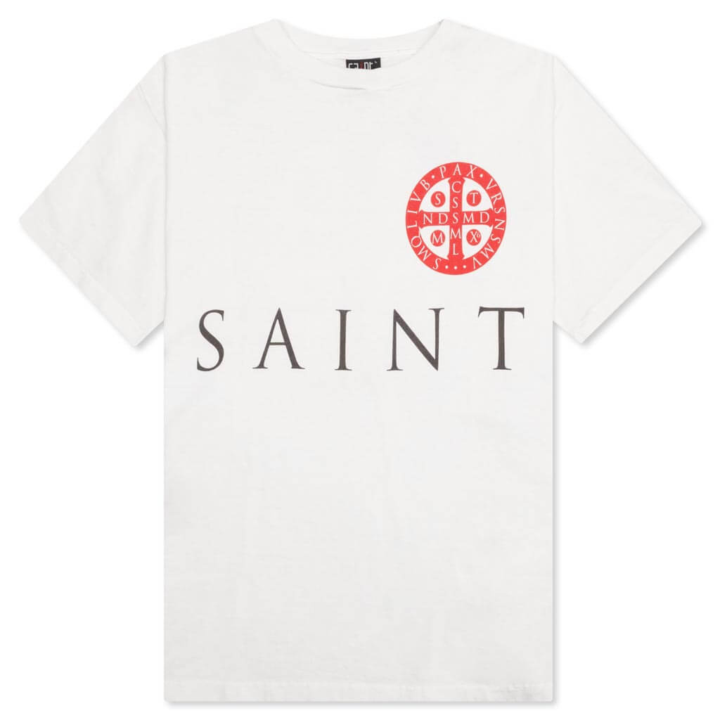 Red Circle Tee - White – Feature