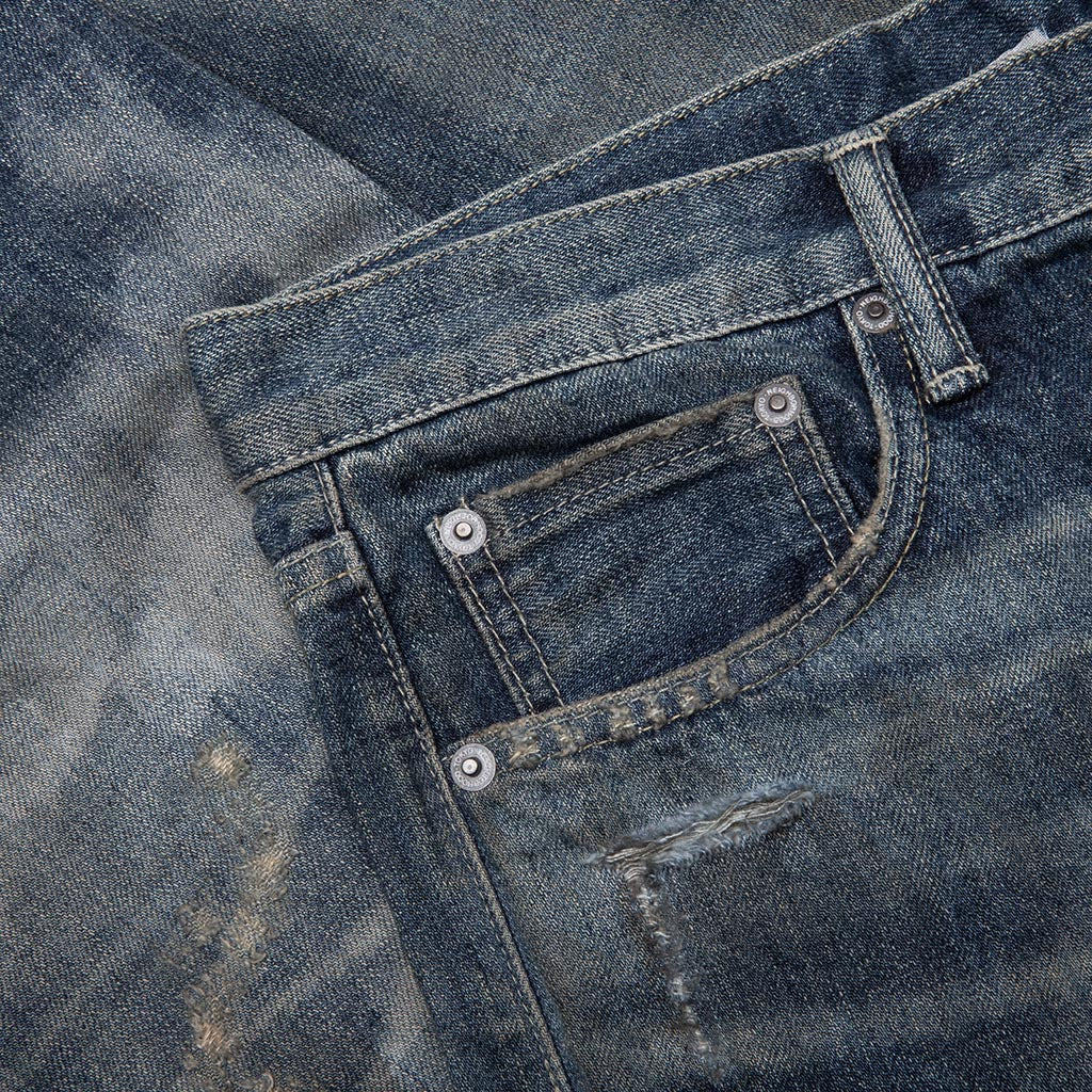 Savage Denim DP Basic Pants - Indigo – Feature