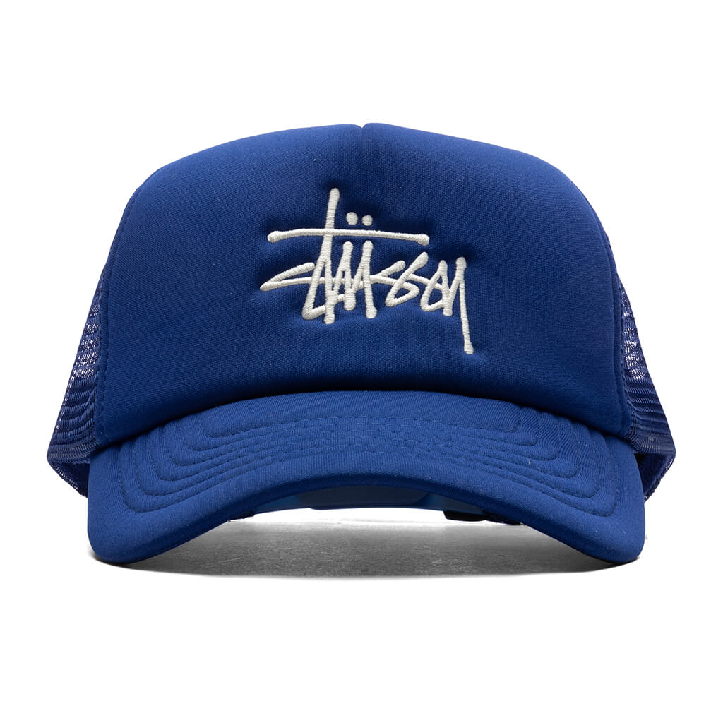 Big Basic Trucker Cap - Royal – Feature