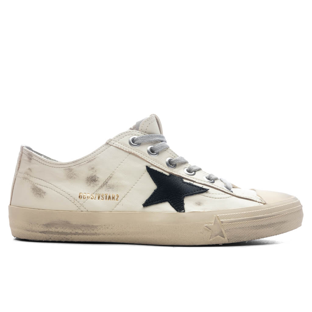 V-Star 2 Nappa Nabuk Star - Dirty White/Black – Feature