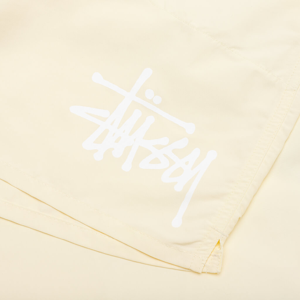 Big Basic Water Short - Cream – Feature