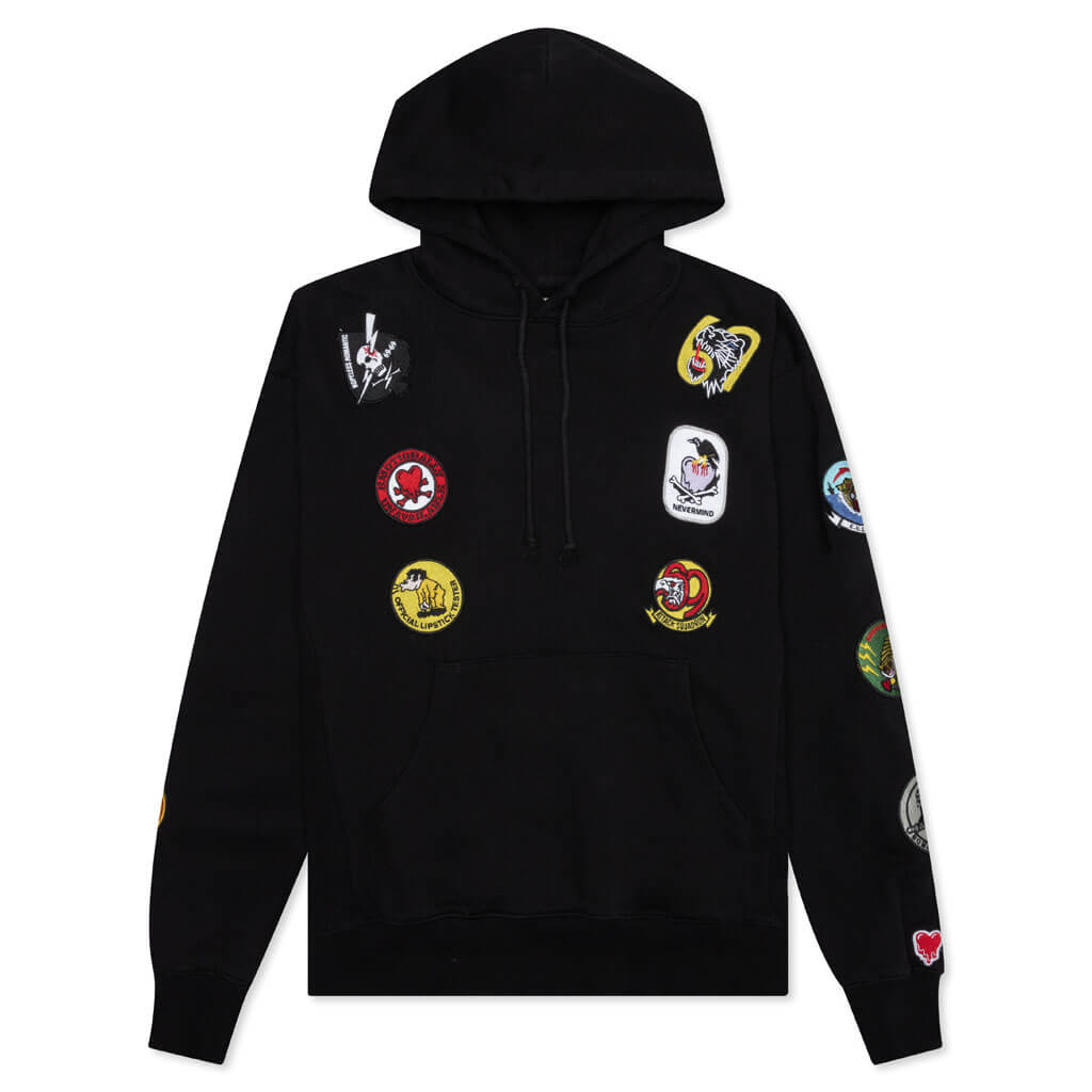 Patches Hoodie - Black – Feature