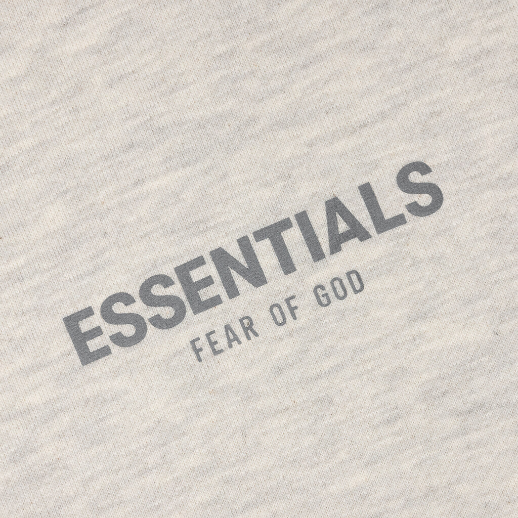 Essentials Pullover Crewneck - Light Heather Oatmeal – Feature