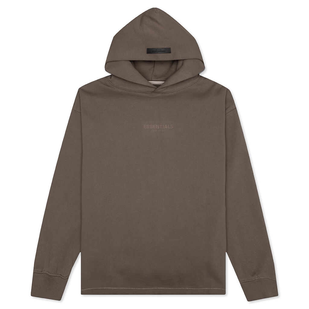 Essentials Relaxed Hoodie - Wood – Feature
