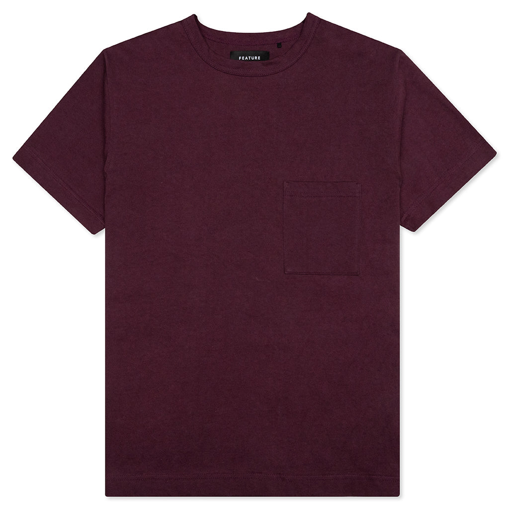 Jersey Braque Pocket Tee - Huckleberry – Feature