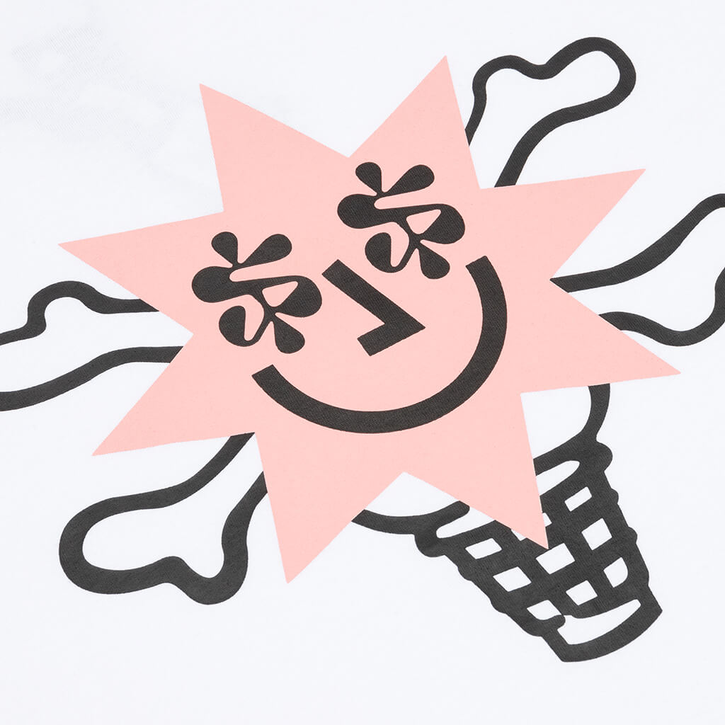 Sunspot S/S 티셔츠 - 화이트 – Feature