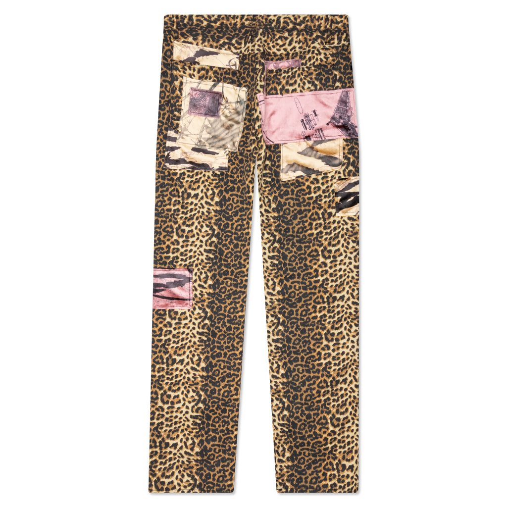 Patchwork Hiker Pants - Leopard – Feature
