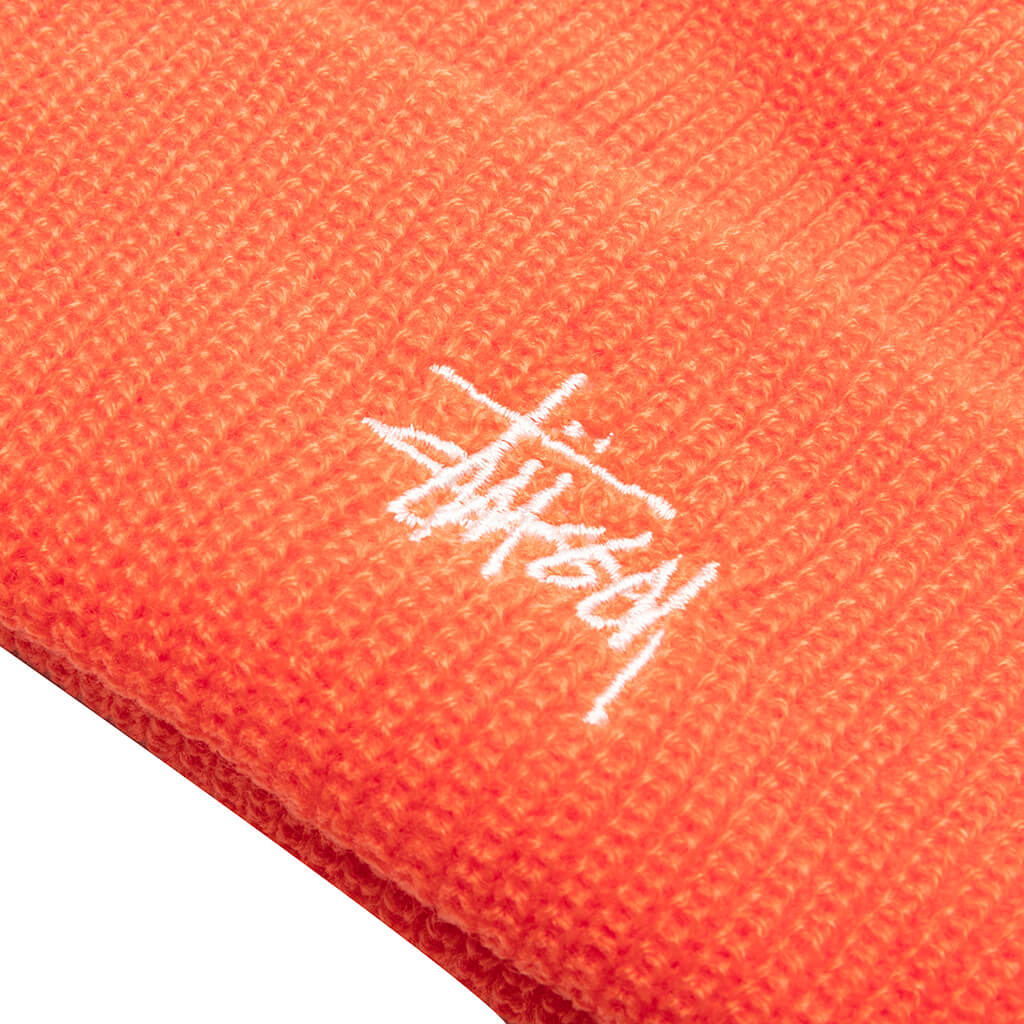 Basic Cuff Beanie - Coral – Feature