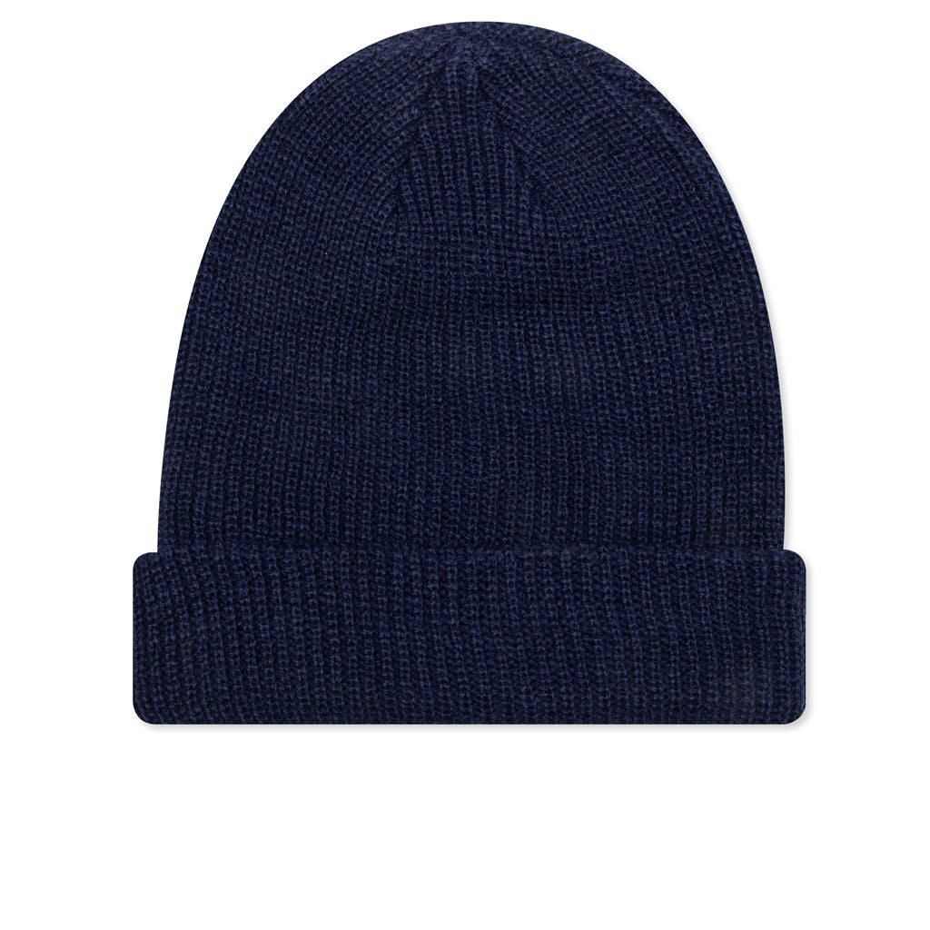 Basic Cuff Beanie - Navy – Feature