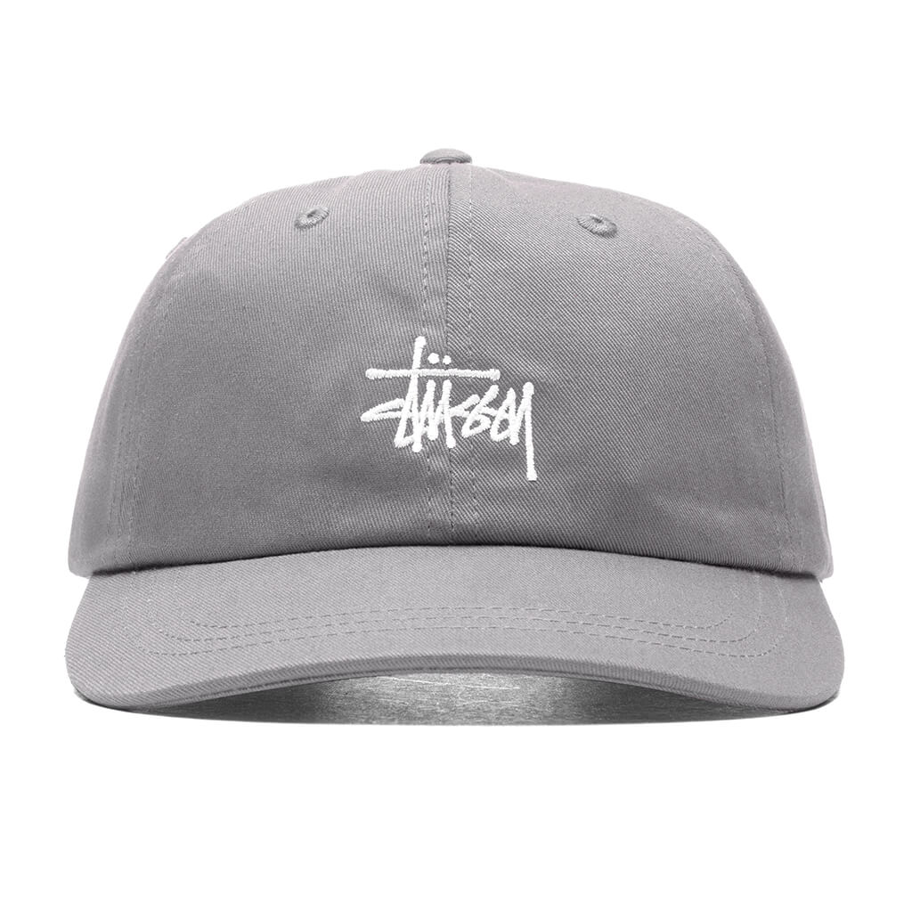 Basic Stock Low Pro Cap - Grey – Feature