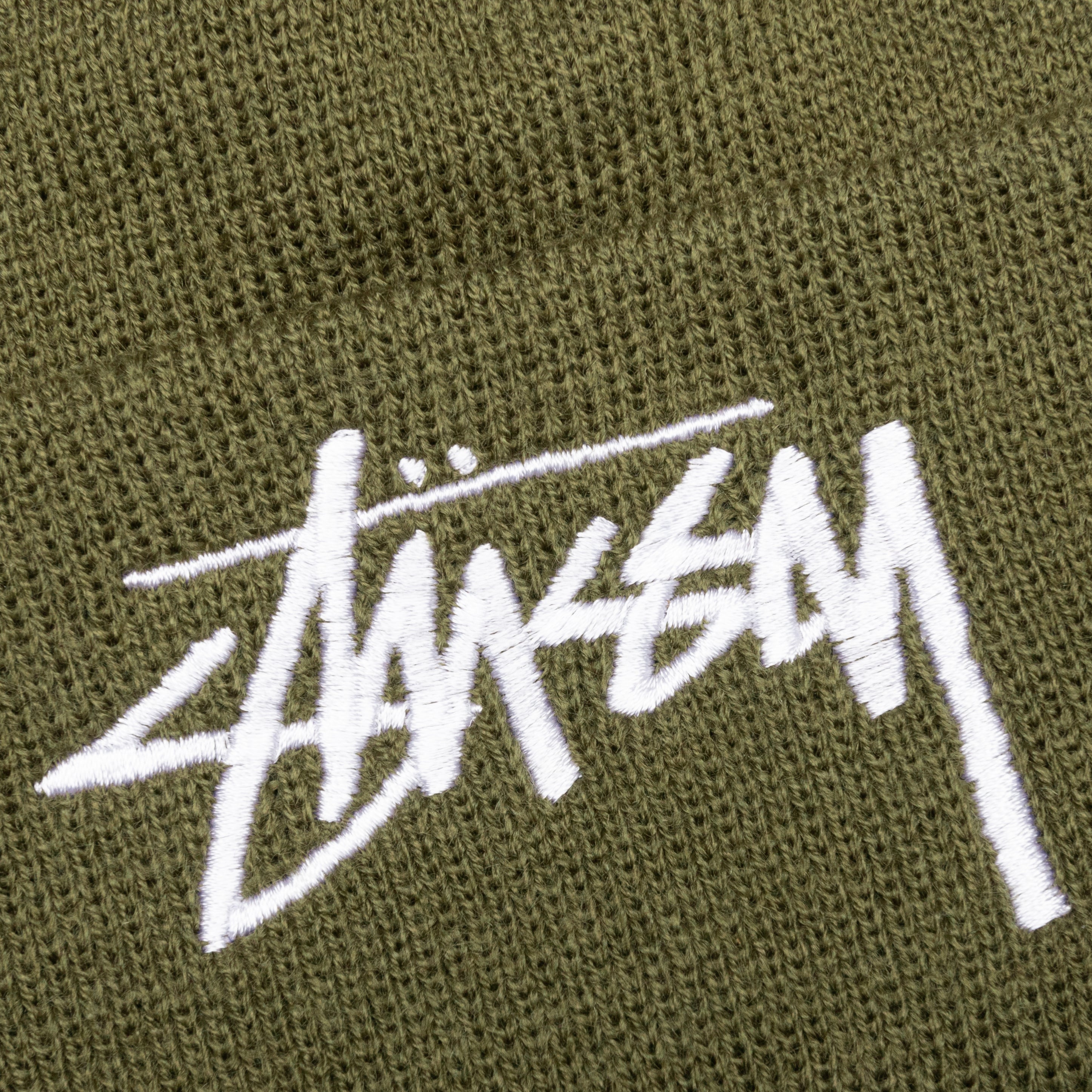Big Stock Cuff Beanie - Olive – Feature