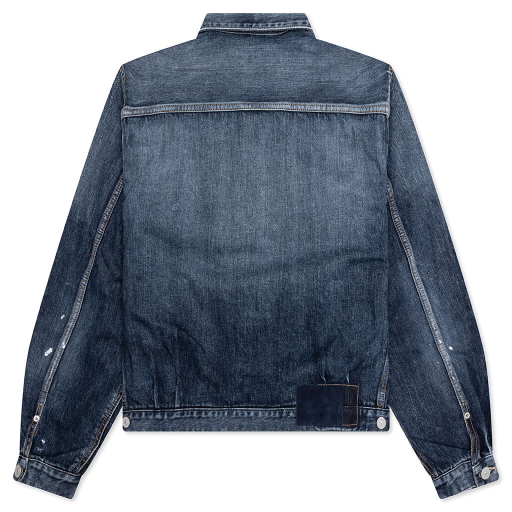 101X S/S Damaged Jacket 1010 - Indigo – Feature