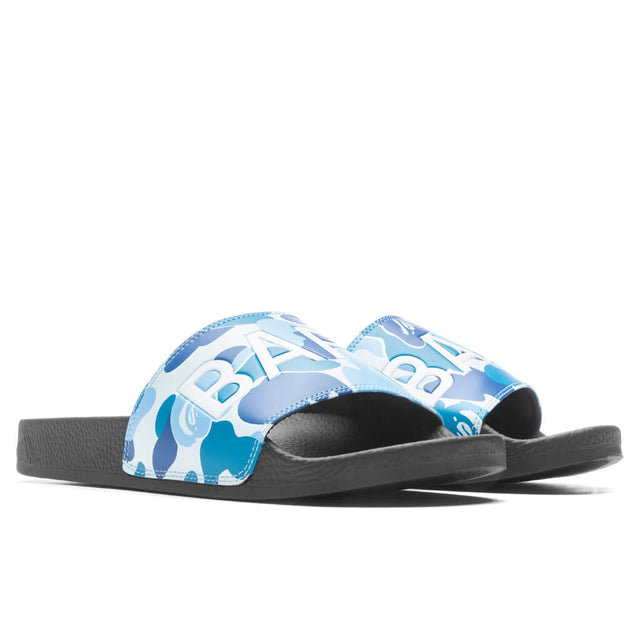 Abc Camo Slide Sandals - Blue – Feature
