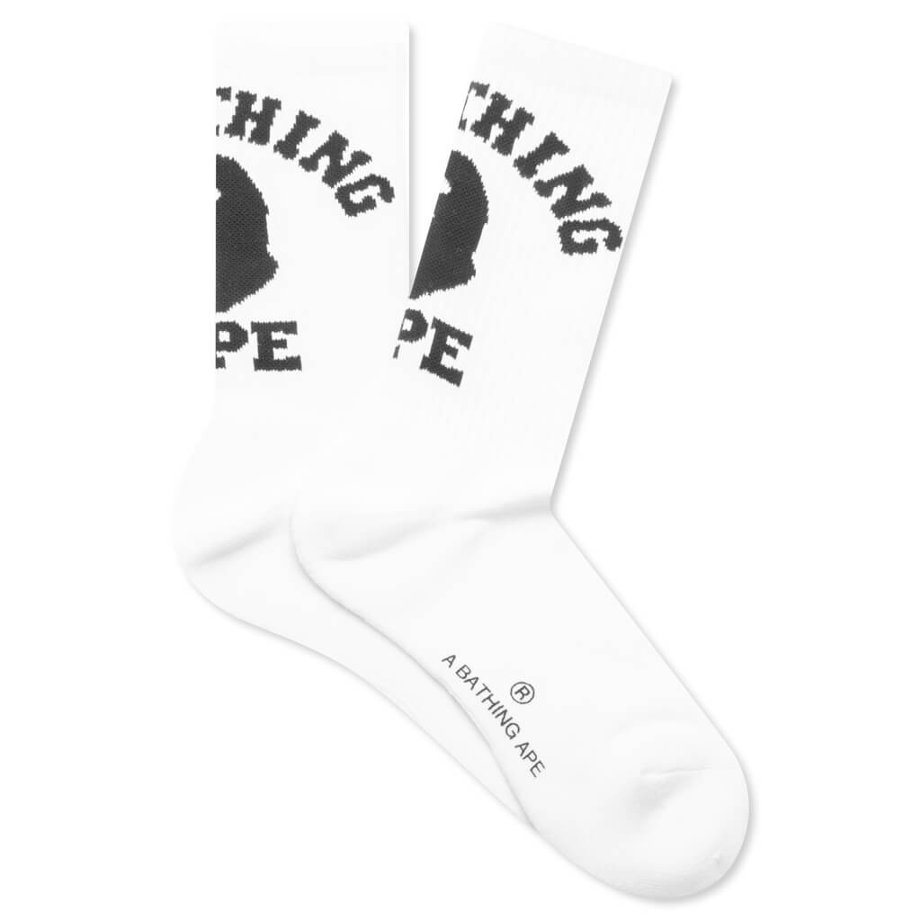 College Socks - White – Feature