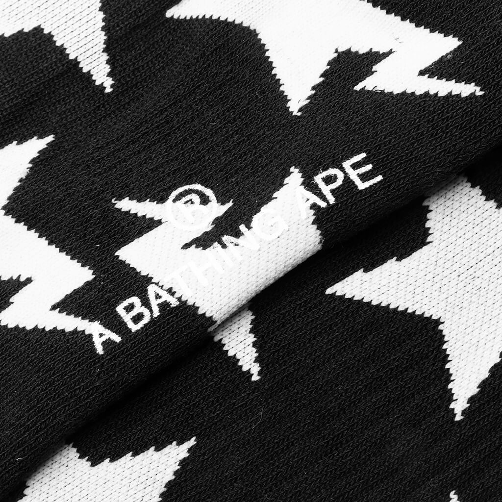 STA Pattern Socks - Black – Feature