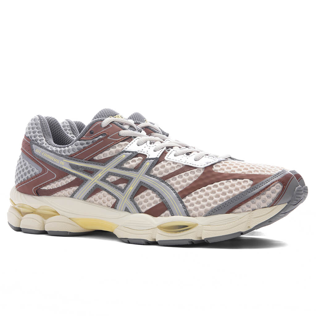 ASICS x emmi Gel-Cumulus 16 - Beige/Grey – Feature