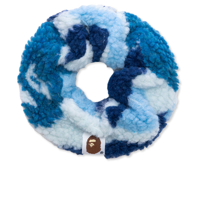 Abc Camo Boa Scrunchie - Blue – Feature