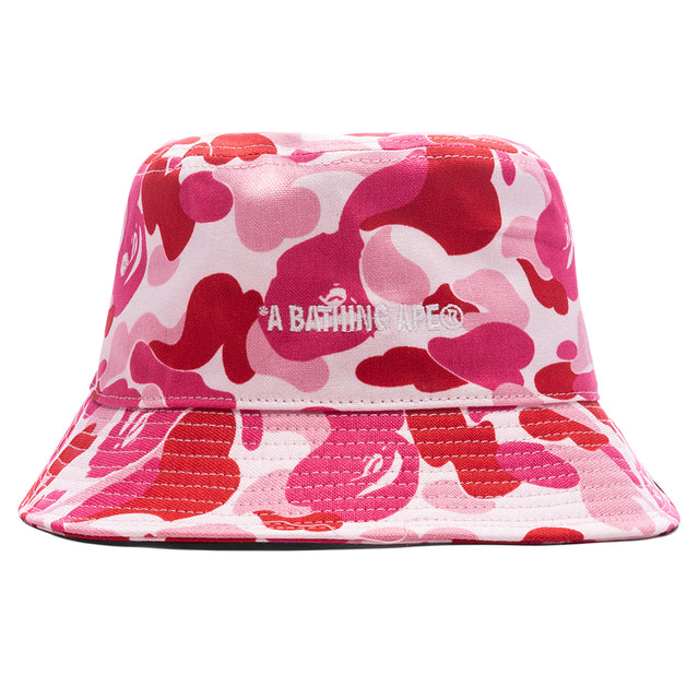 Abc Camo Logo Bucket Hat - Pink – Feature