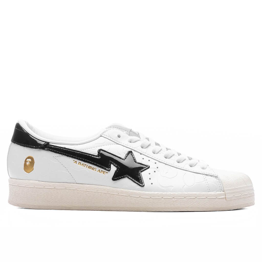 Adidas x BAPE Superstar - Cloud White/Core Black/Off White – Feature
