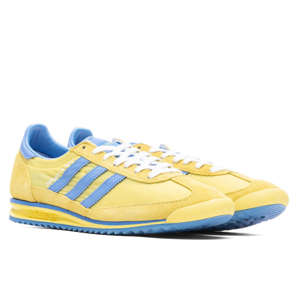 Adidas x Sporty & Rich SL72 Women's - Light Yellow/Real Blue/White ...