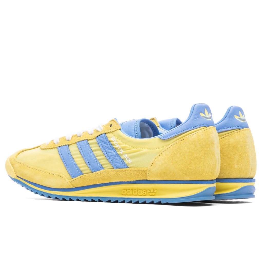Adidas x Sporty & Rich SL72 Women's - Light Yellow/Real Blue/White ...
