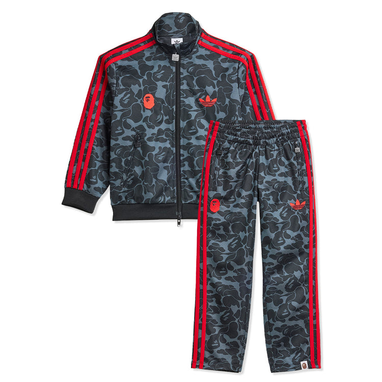 Adidas x BAPE Kids Full Body Track Suit - Black – Feature