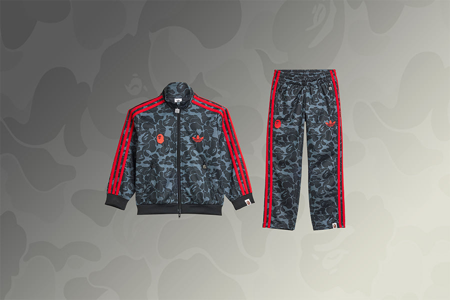 Adidas x BAPE Kids Full Body Track Suit - Black – Feature