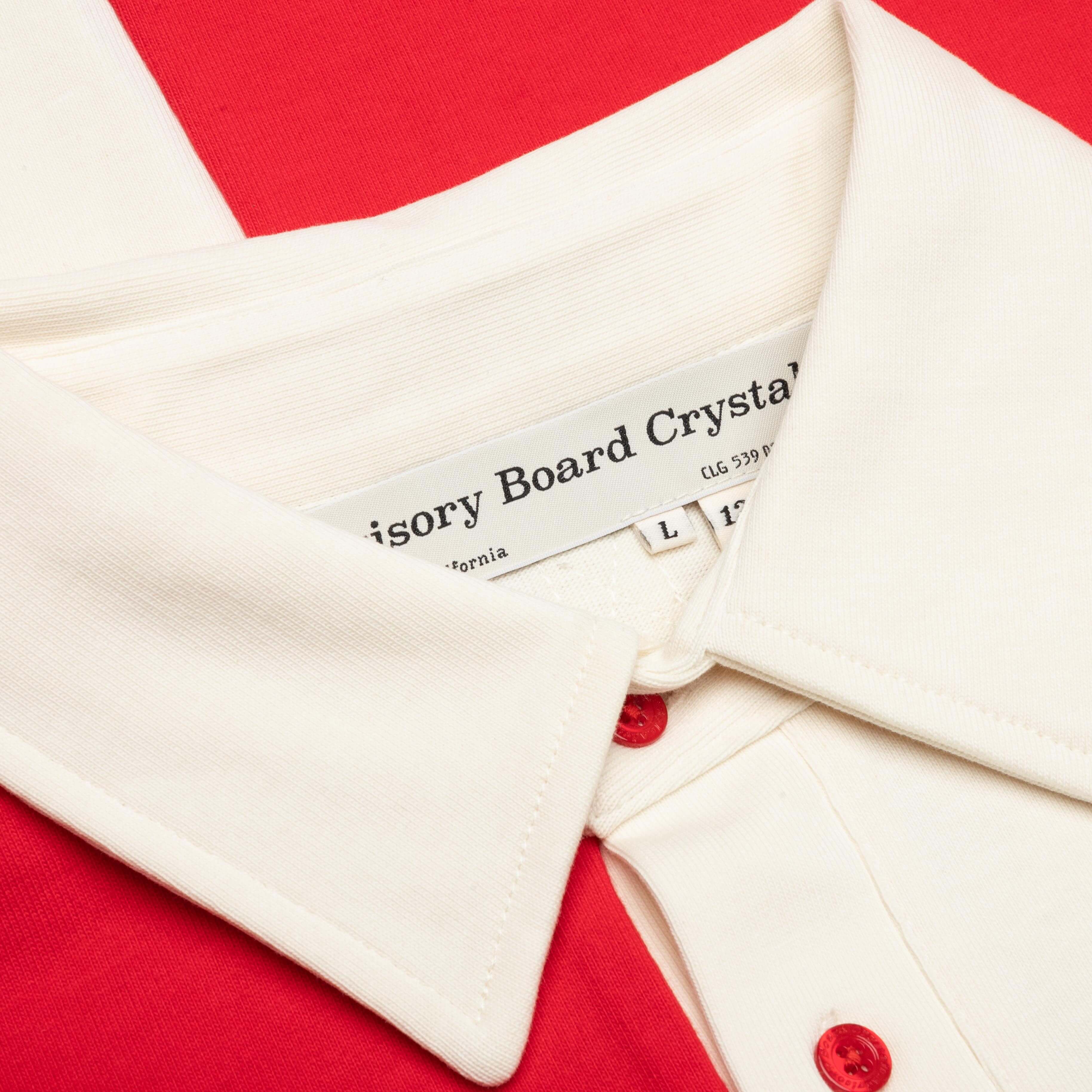 Colorblock Rugby - Red Plaid – Feature