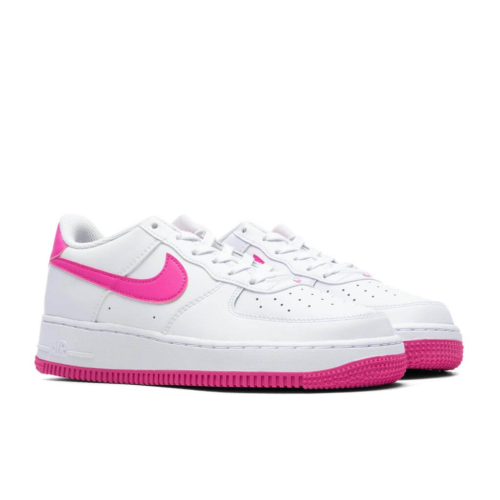 Air Force 1 LV8 2 (GS) - White/Laser Fuchsia – Feature