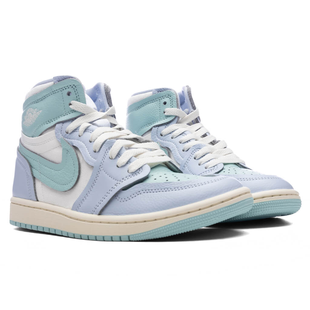 Women's Air Jordan 1 High MM - Hydrogen Blue/Sail/Light Dew – Feature