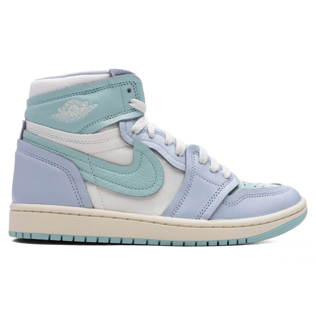 Women's Air Jordan 1 High MM - Hydrogen Blue/Sail/Light Dew – Feature