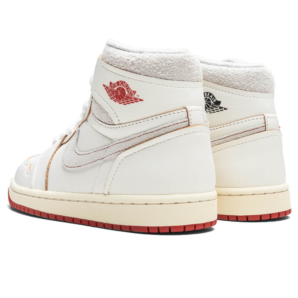 Women's Air Jordan 1 High OG 'Rare Air' - Sail/Cinnabar/Light Bone ...