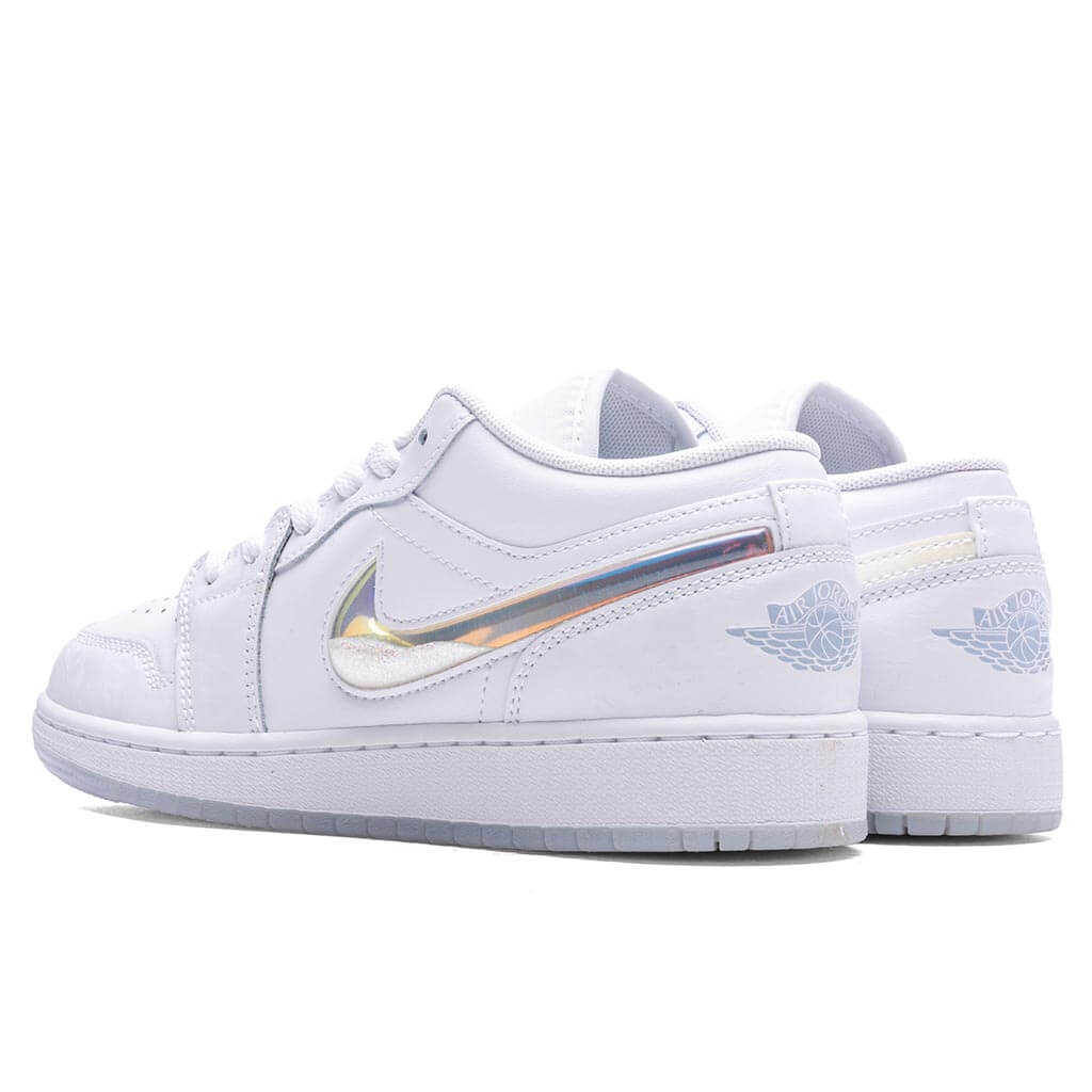 Air Jordan 1 Low SE (GS) - White/Ice Blue – Feature