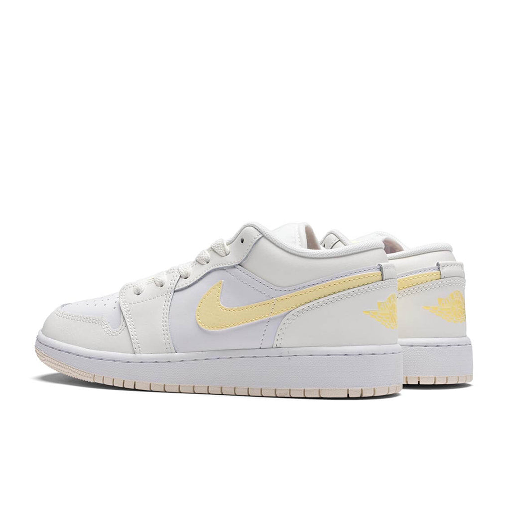 Air Jordan 1 Low (GS) - Sail/Lt Laser Orange/White/Laser Fuchsia – Feature