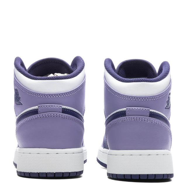 Air Jordan 1 Mid (GS) - Sky J Purple/Sky J Purple/White – Feature