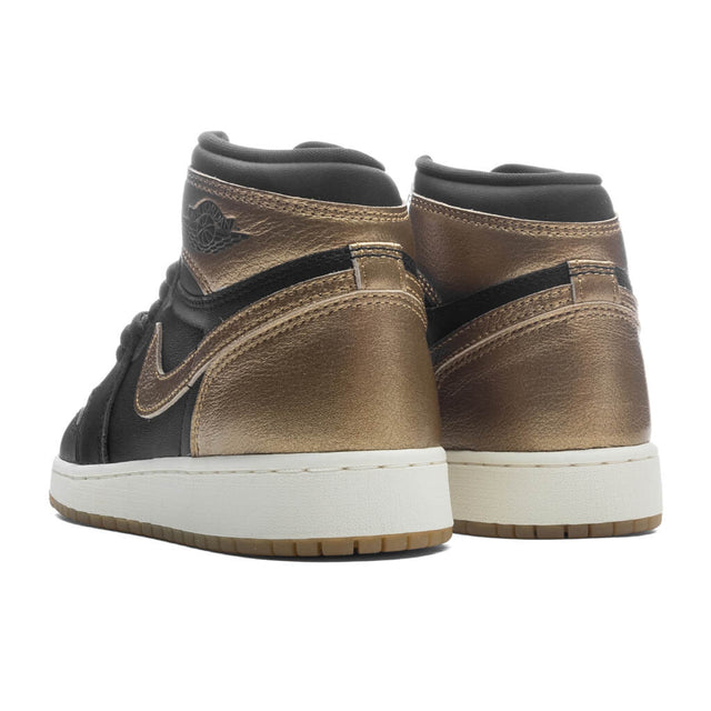 Air Jordan 1 Retro High OG (GS) 'Black and Gold' - Black/Metallic Gold ...