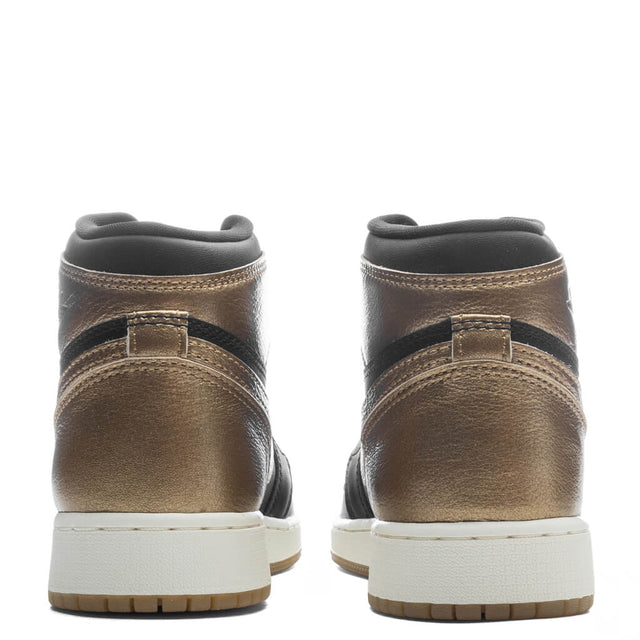 Air Jordan 1 Retro High OG (GS) 'Black and Gold' - Black/Metallic Gold ...