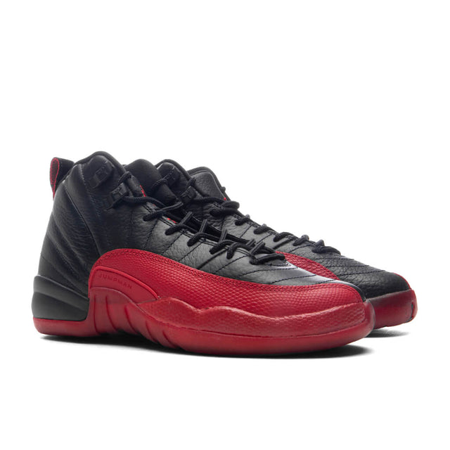 Air Jordan 12 Retro 'Flu Game' (GS) - Black/Varsity Red – Feature