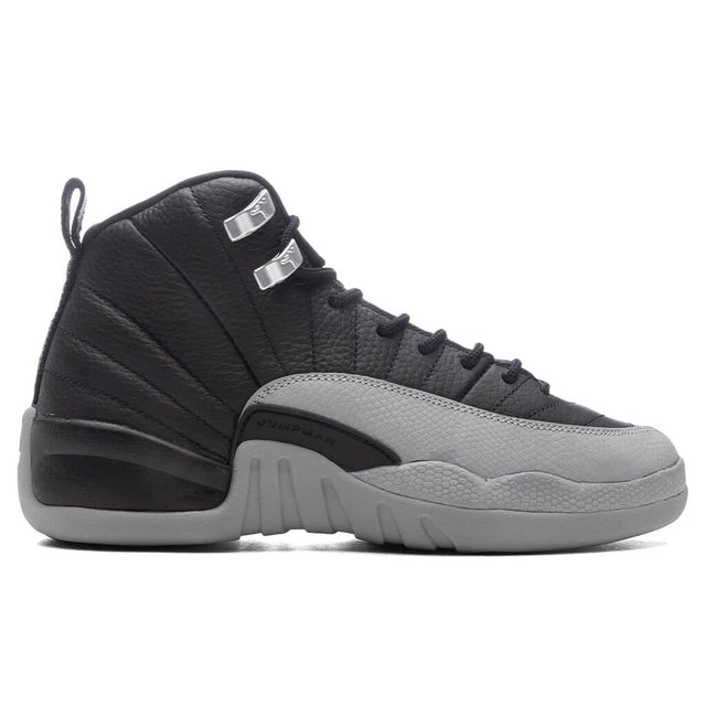 Air Jordan 12 Retro (GS) Barons - Black/Wolf Grey/White – Feature