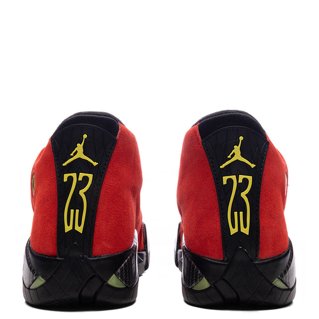 Air Jordan 14 Retro (GS) 'Ferrari' - Challenge Red/Vibrant Yellow/Blac ...